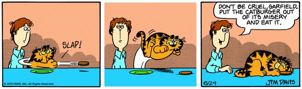 1978 Garfield Comic Strips