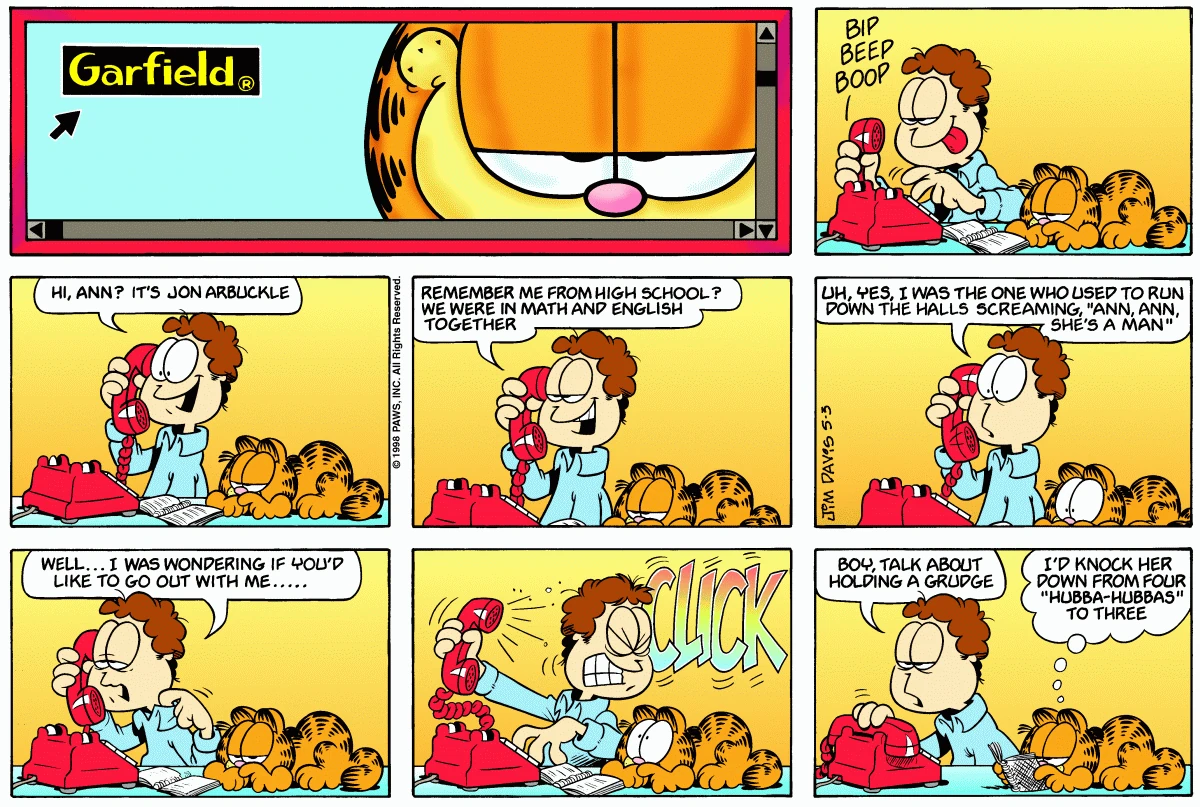 Garfield Comics In English