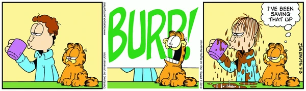 Garfield, July 2012 comic strips | Garfield Wiki | Fandom