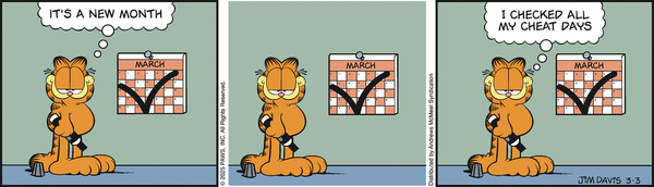 Garfield, March 2025 comic strips | Garfield Wiki | Fandom