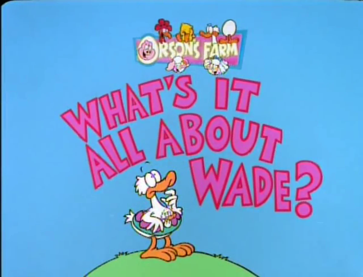 What's It All About, Wade? | Garfield Wiki | Fandom