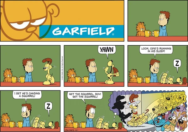 Garfield, December 2024 comic strips | Garfield Wiki | Fandom