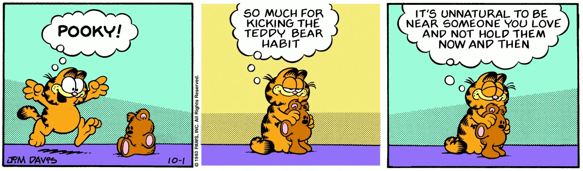 Garfield, October 1983 comic strips | Garfield Wiki | Fandom
