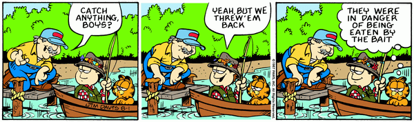 Garfield, August 1987 comic strips | Garfield Wiki | Fandom