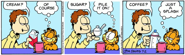 Garfield, July 2003 comic strips | Garfield Wiki | Fandom