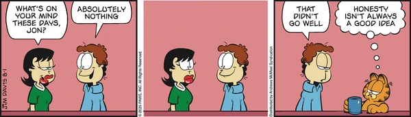 Garfield, August 2025 comic strips | Garfield Wiki | Fandom