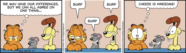 Garfield, March 2023 comic strips | Garfield Wiki | Fandom
