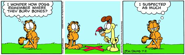Garfield, July 2005 comic strips | Garfield Wiki | Fandom