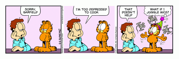 Garfield, March 2014 comic strips | Garfield Wiki | Fandom