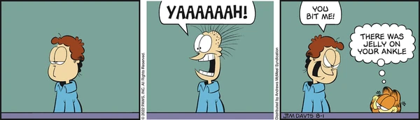 Garfield, August 2022 comic strips | Garfield Wiki | Fandom