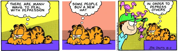 Garfield, August 1988 comic strips | Garfield Wiki | Fandom