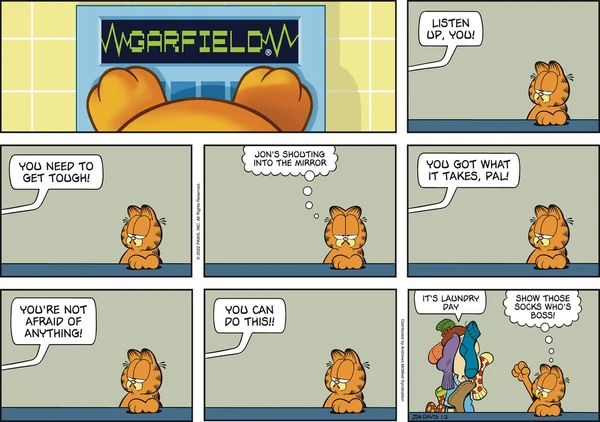 Garfield, January 2022 comic strips | Garfield Wiki | Fandom