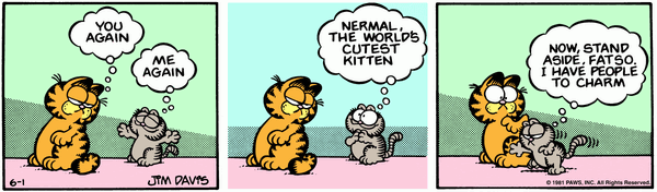 Garfield, June 1981 comic strips | Garfield Wiki | Fandom