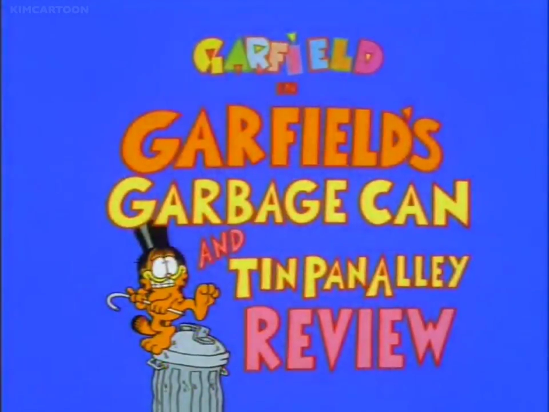 Garfield's Garbage Can and Tin Pan Alley Revue | Garfield Wiki | Fandom