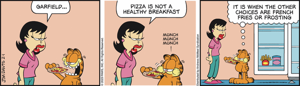 Garfield, February 2023 comic strips | Garfield Wiki | Fandom