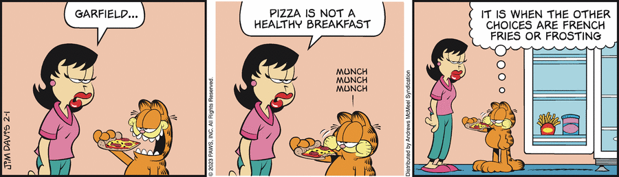 Garfield, February 2023 comic strips | Garfield Wiki | Fandom