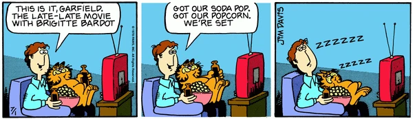 Garfield, July 1978 comic strips | Garfield Wiki | Fandom