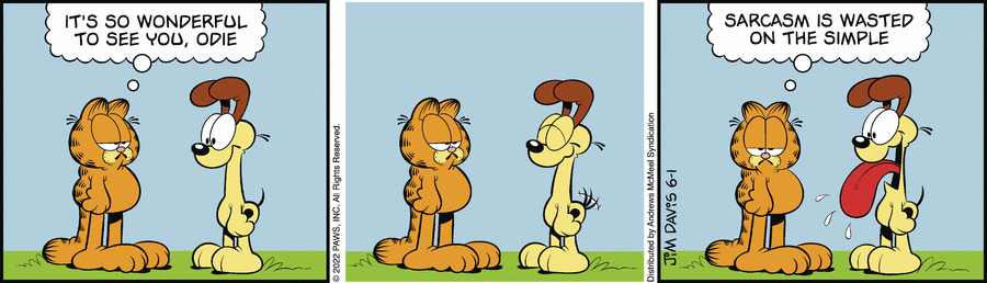 Garfield, June 2022 comic strips | Garfield Wiki | Fandom