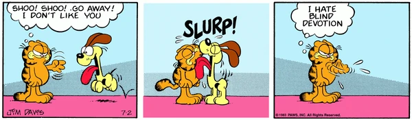 Garfield, July 1983 comic strips | Garfield Wiki | Fandom