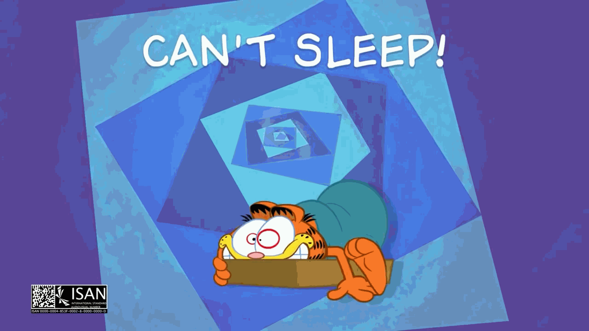 Sleeping Garfield