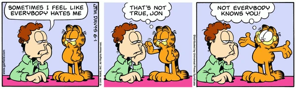 Garfield, June 2006 comic strips | Garfield Wiki | Fandom