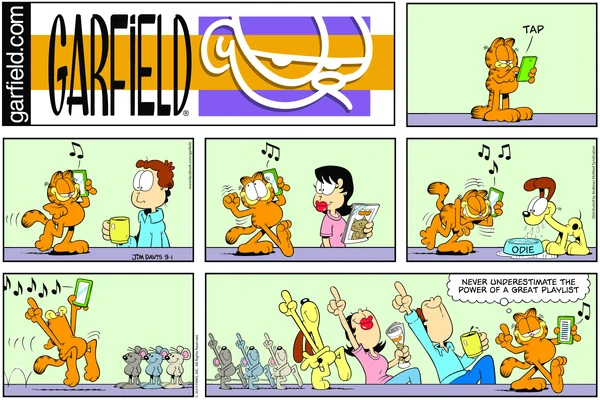 Garfield, September 2019 comic strips | Garfield Wiki | Fandom