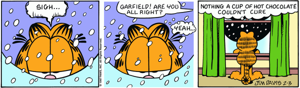 Garfield, February 1997 comic strips | Garfield Wiki | Fandom