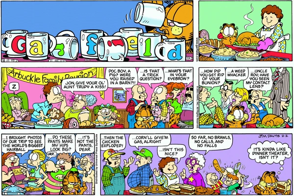 Garfield, February 2003 comic strips | Garfield Wiki | Fandom