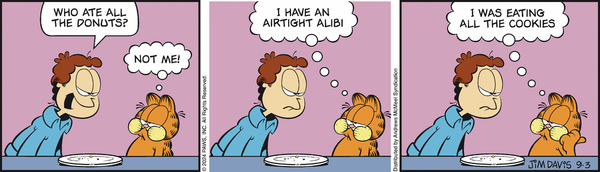 Garfield, September 2024 comic strips | Garfield Wiki | Fandom