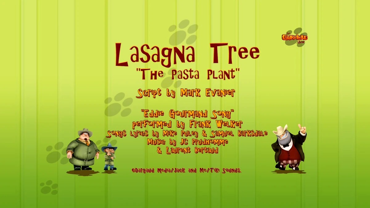 Lasagna Tree: The Pasta Plant | Garfield Wiki | Fandom