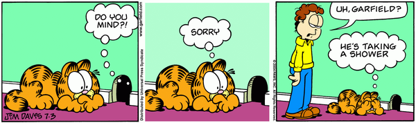 Garfield, July 2004 comic strips | Garfield Wiki | Fandom