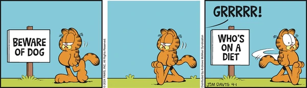 Garfield, April 2024 comic strips | Garfield Wiki | Fandom