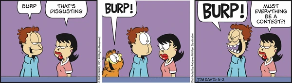 Garfield, May 2025 comic strips | Garfield Wiki | Fandom