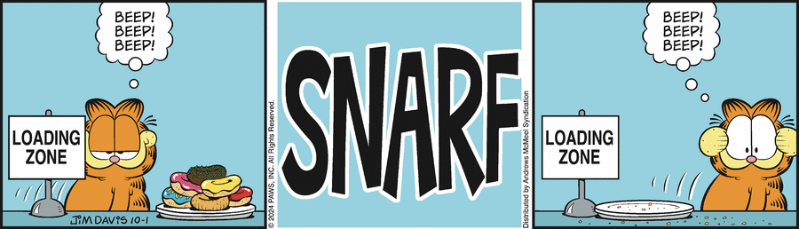 Garfield, October 2024 comic strips | Garfield Wiki | Fandom