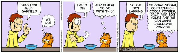Garfield, July 2013 comic strips | Garfield Wiki | Fandom