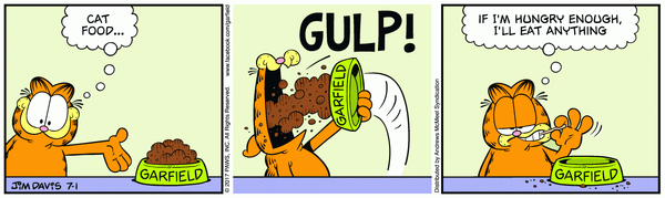 Garfield, July 2017 comic strips | Garfield Wiki | Fandom