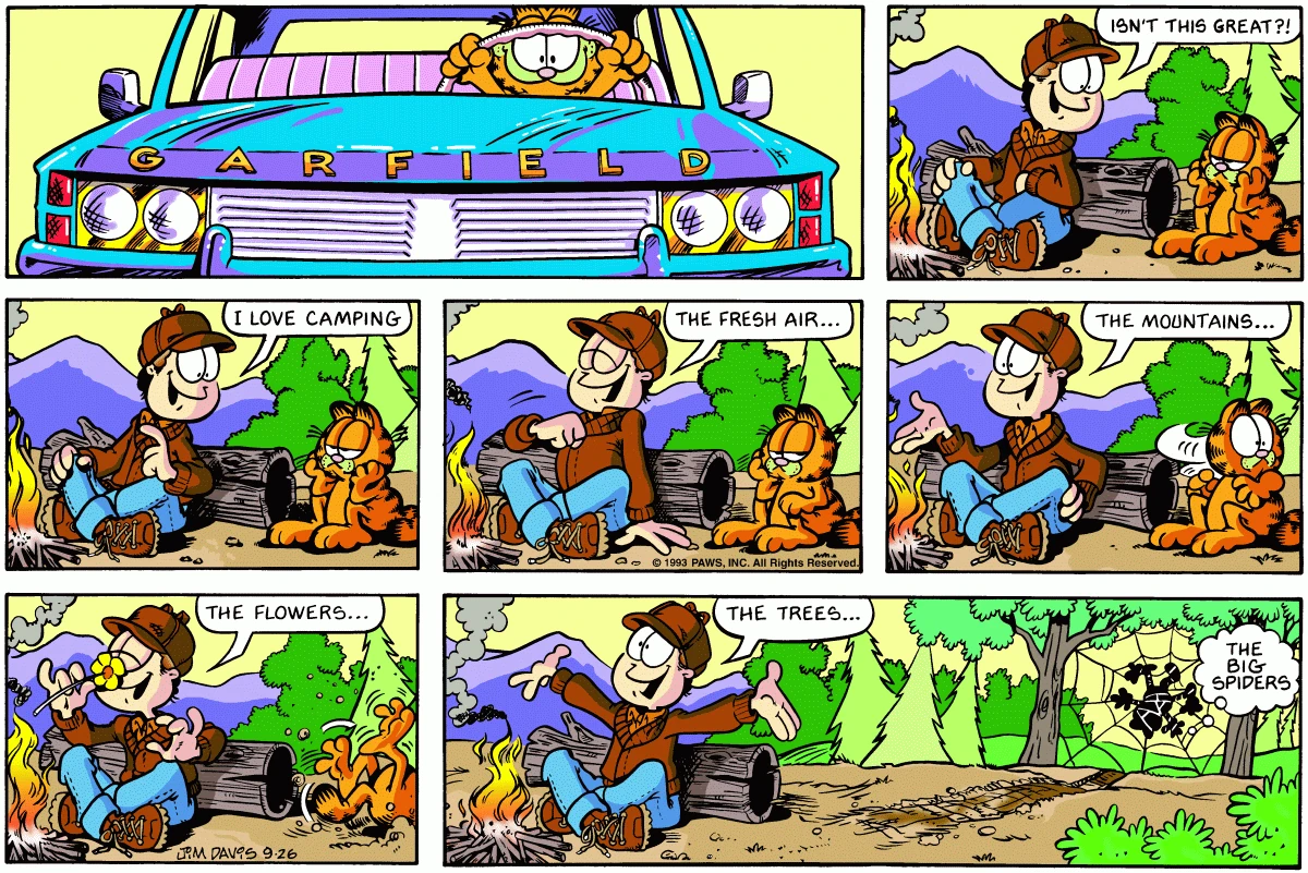 Camping | Garfield Wiki | Fandom