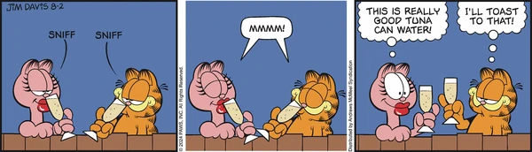 Garfield, August 2024 comic strips | Garfield Wiki | Fandom