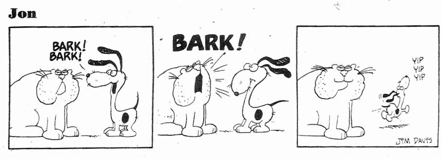 Jon, 1977 comic strips | Garfield Wiki | Fandom
