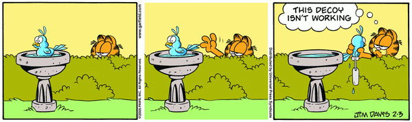 Garfield, February 2005 comic strips | Garfield Wiki | Fandom