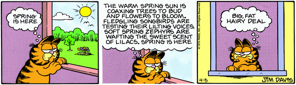 Garfield, April 1979 comic strips | Garfield Wiki | Fandom