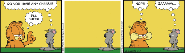 Garfield, February 2021 comic strips | Garfield Wiki | Fandom