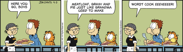 Garfield, April 2025 comic strips | Garfield Wiki | Fandom