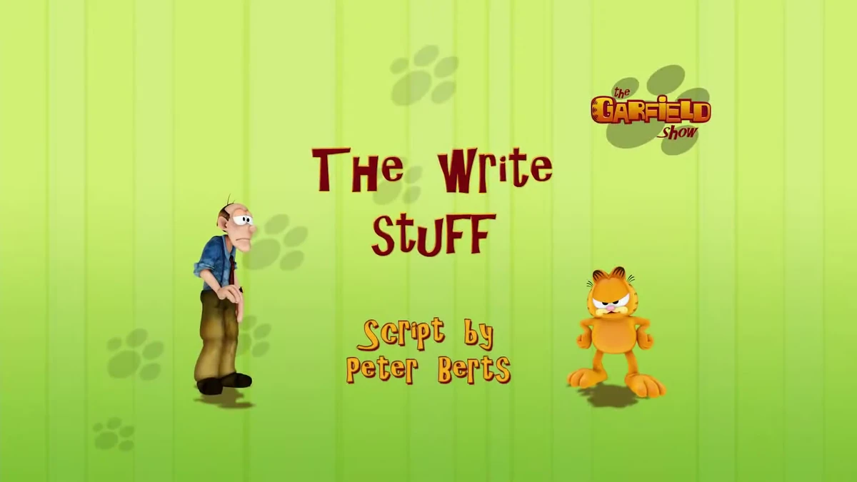 The Write Stuff | Garfield Wiki | Fandom