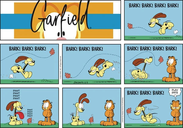 Garfield, December 2023 comic strips | Garfield Wiki | Fandom