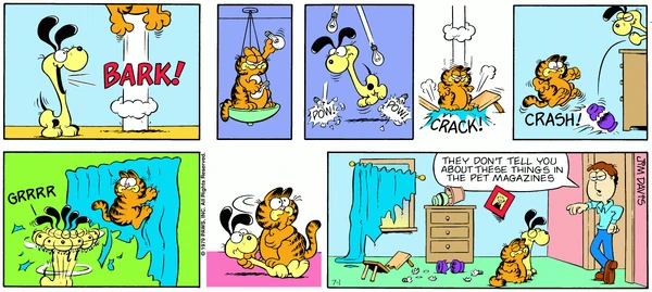 Garfield, July 1979 comic strips | Garfield Wiki | Fandom