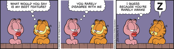 Garfield, March 2023 comic strips | Garfield Wiki | Fandom