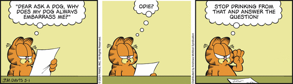 Garfield, May 2024 comic strips | Garfield Wiki | Fandom