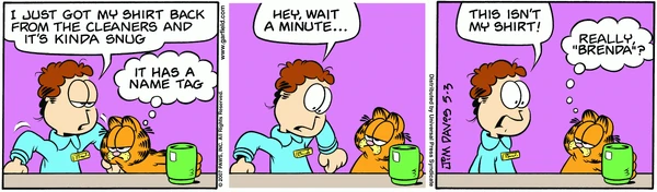 Garfield, May 2007 comic strips | Garfield Wiki | Fandom