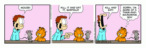 Garfield, April 2014 comic strips | Garfield Wiki | Fandom